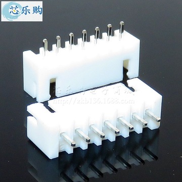 XH2.54-7P XH-7P 7A 2.54MM 弯针座 插座 白色连接器 接插件 零售-阿里巴巴