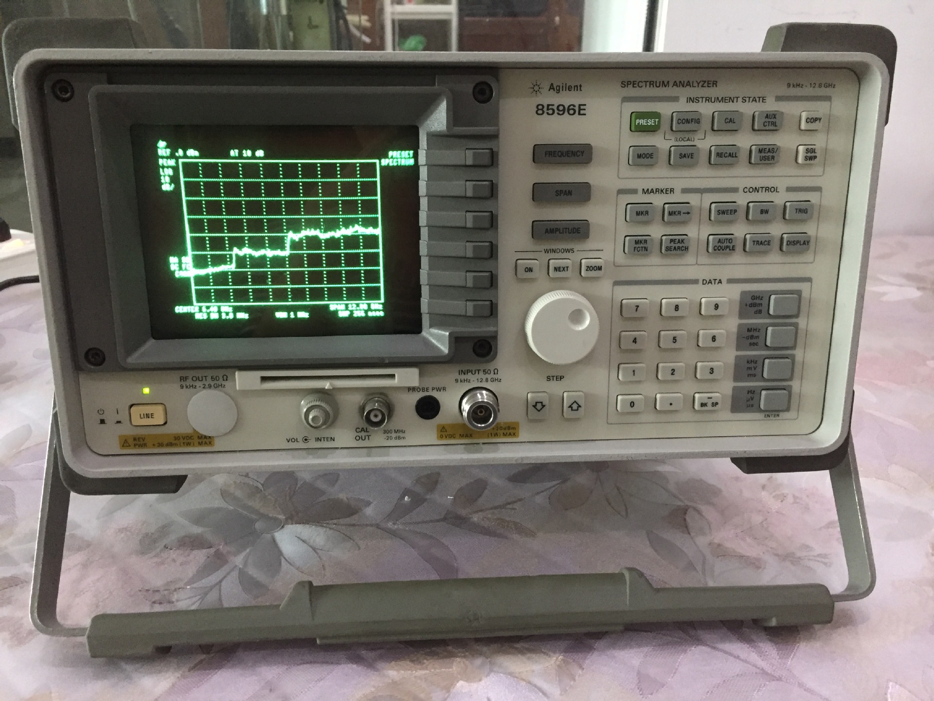 8596E频谱分析仪 HP惠普/安捷伦Agilent 9KHz-12.8GHz-阿里巴巴