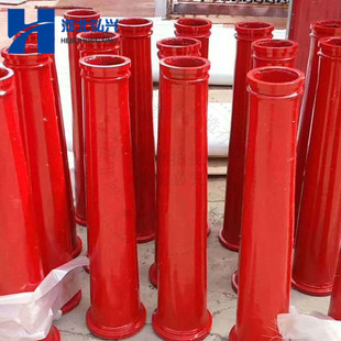 耐磨合金变径管 DN150-125*1500锥形泵管 出口椎管-阿里巴巴