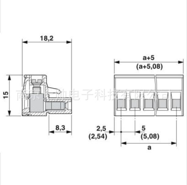 德国 菲尼克斯 凤凰印刷电路板连接器 MSTB2.5/5-ST-5.08 1757048-阿里巴巴