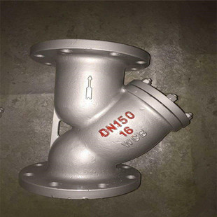 法兰Y型过滤器GL41H-16C DN125铸钢Y型过滤器碳钢Y型法兰过滤器-阿里巴巴