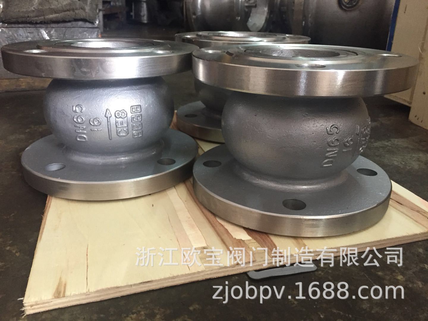 欧宝阀门-HC41X-16P 不锈钢消声止回阀-阿里巴巴