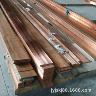 T2紫铜排 镀锡10*100铜排 导电接地 供应R角/直角TMY紫铜母排冲压-阿里巴巴