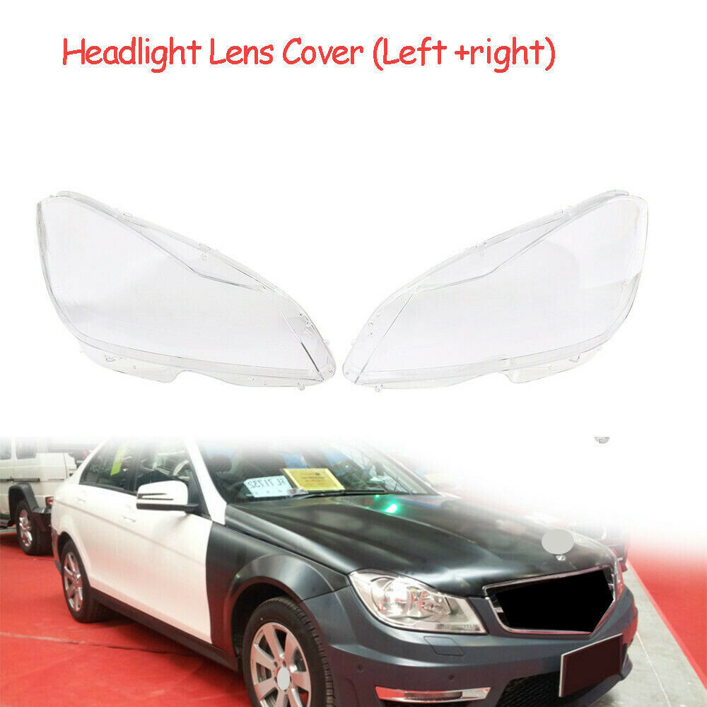 适用奔驰大灯灯罩 奔驰前照灯罩子 PC罩 大灯底壳 奔驰配件-阿里巴巴