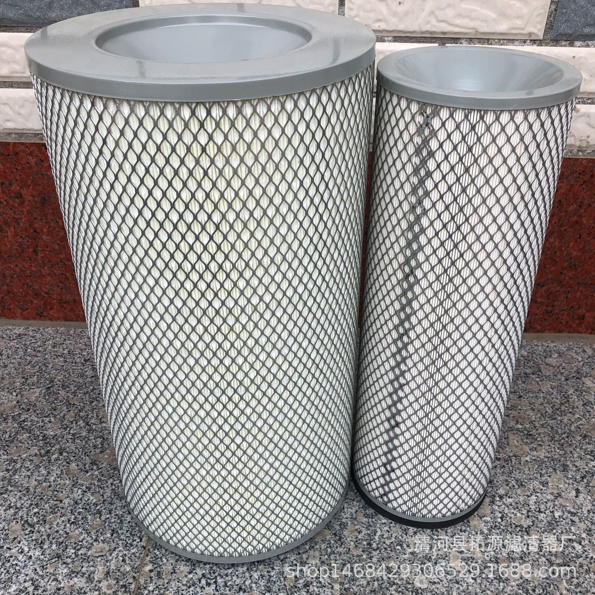 K2850空气滤芯 德龙东风大力神空滤豪沃欧曼红岩2850空气滤清器格-阿里巴巴