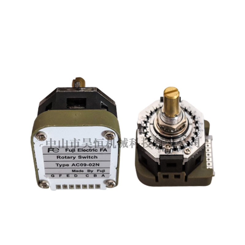 FUJI富士波段开关AC09-RY AC09-RX AC09-02J AC09-02N AC09-GY/GX-阿里巴巴