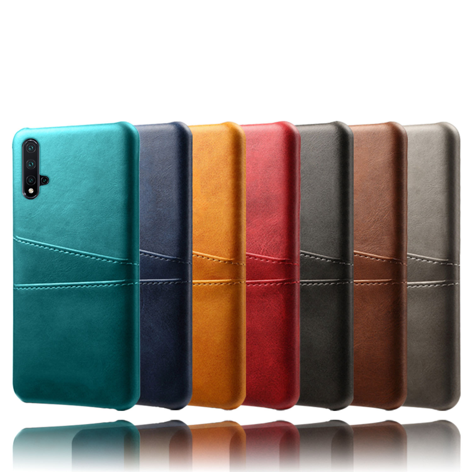 适用小牛纹华为 Nova5 华为 nova5 手机壳手机皮套插卡手机保护套-阿里巴巴