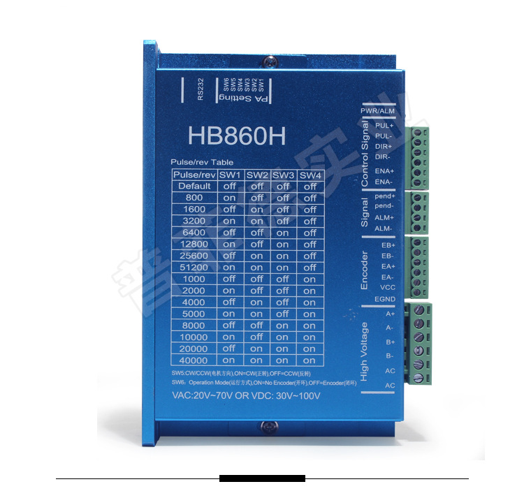 鸿宝达驱动器HB808C/HB860H闭环42/57/60/86混合伺服电机交直流-阿里巴巴