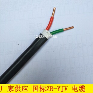 亚强电线电缆生产厂家ZR-YJV2*6平方铜芯电缆 电力电缆户外电源线-阿里巴巴