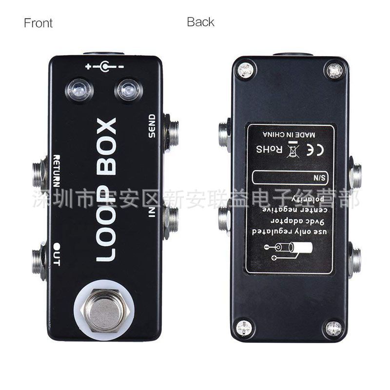 MOSKY Loop BOX录音LOOP效果器线路选择循环开关 效果循环踏板-阿里巴巴