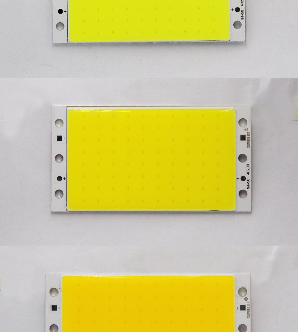 94x50mm长条方形COB集成封装LED面光源12V-14V 15W高亮LED灯板-阿里巴巴