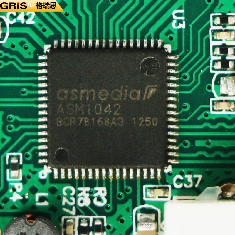 PCI-E转3.0扩展卡USB转接卡2口ASM1042台式机电脑HUB集线器主板5G-阿里巴巴