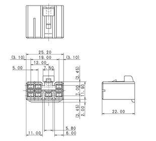供应日本连接器7119-3070塑壳接插件原装现货-阿里巴巴