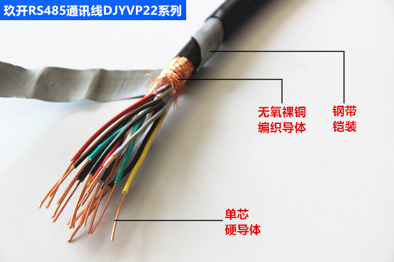 阻燃ZR-DJYPVP 2X2X1.0平方双层屏蔽信号计算机电缆 2对2芯 国标-阿里巴巴