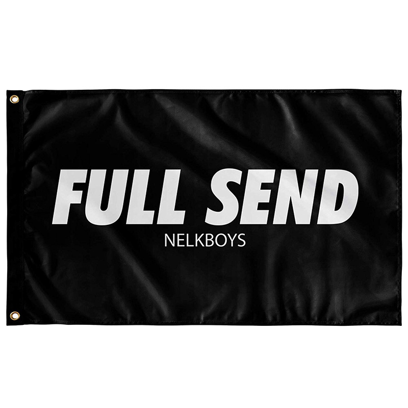 full send旗子Nelk Nelkboys 3*5ft flag 派对旗帜亚马逊爆款-阿里巴巴