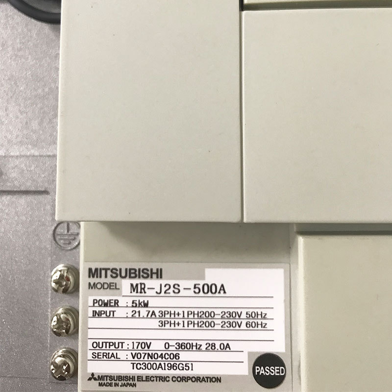 MR-J2S-500A HC-SFS502 Mitsubishi三菱伺服驱动器质保一年-阿里巴巴