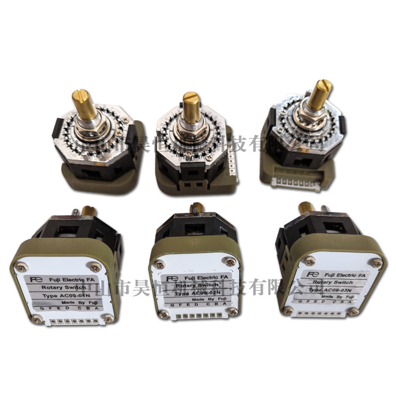 FUJI富士波段开关AC09-RY AC09-RX AC09-02J AC09-02N AC09-GY/GX-阿里巴巴