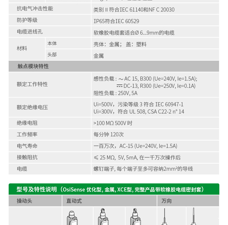 施耐德限位开关XCE系列XCE154C行程开关XCE145C限位器正品现货-阿里巴巴