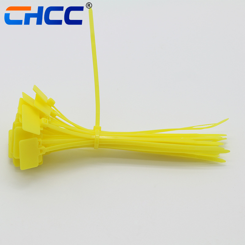 Factory direct supply sign cable tie network cable label cable tie can ...