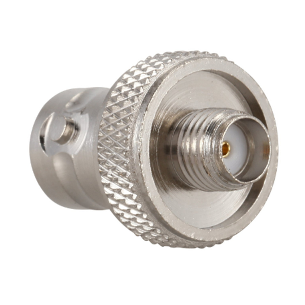 射频转接头BNC母转SMA母转接头 SMA母转BNC母转接头带圆盘-阿里巴巴