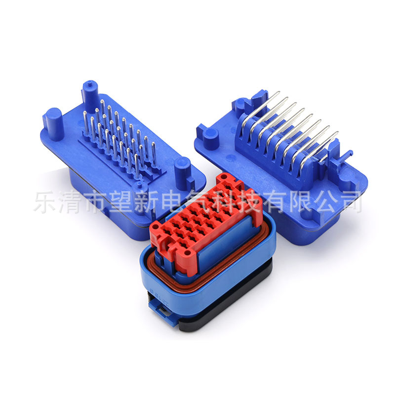 23孔 770680-5 ECU新能源线束连接器 epec编程控制器 防水防尘-阿里巴巴