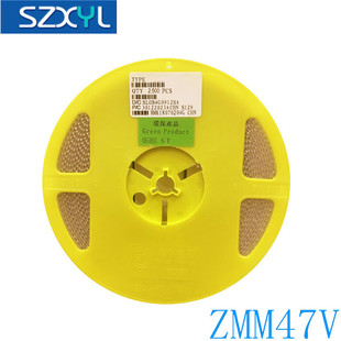 厂家直供 ZMM47V 贴片稳压二极管LL34/SOD80 封装ZMM47 0.5W-阿里巴巴