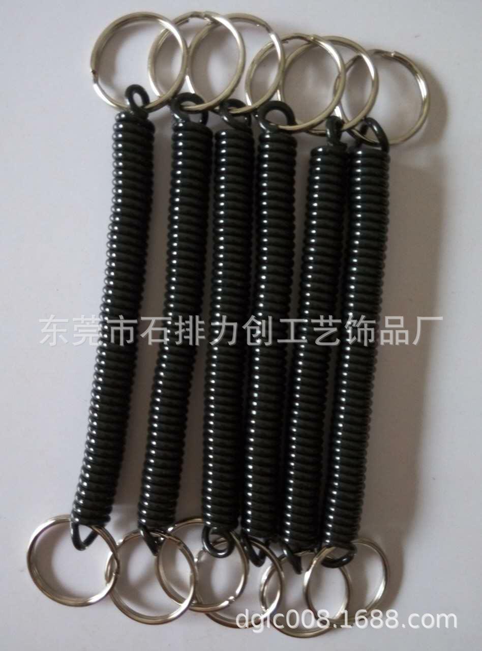 现货塑胶弹簧绳6色路亚钳登山扣弹簧失手绳渔具护竿防掉绳弹力绳-阿里巴巴