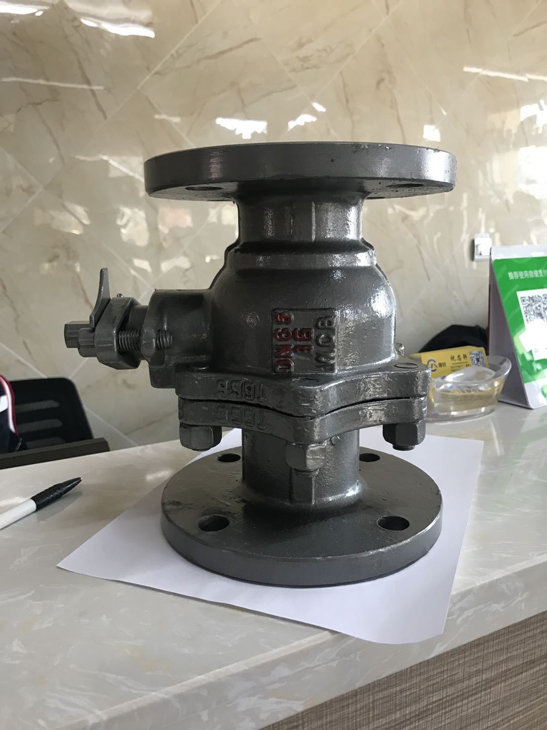 铸钢球阀 Q41F-16C/25C碳钢球阀 涡轮球阀Q241F-16C/25C现货批发-阿里巴巴