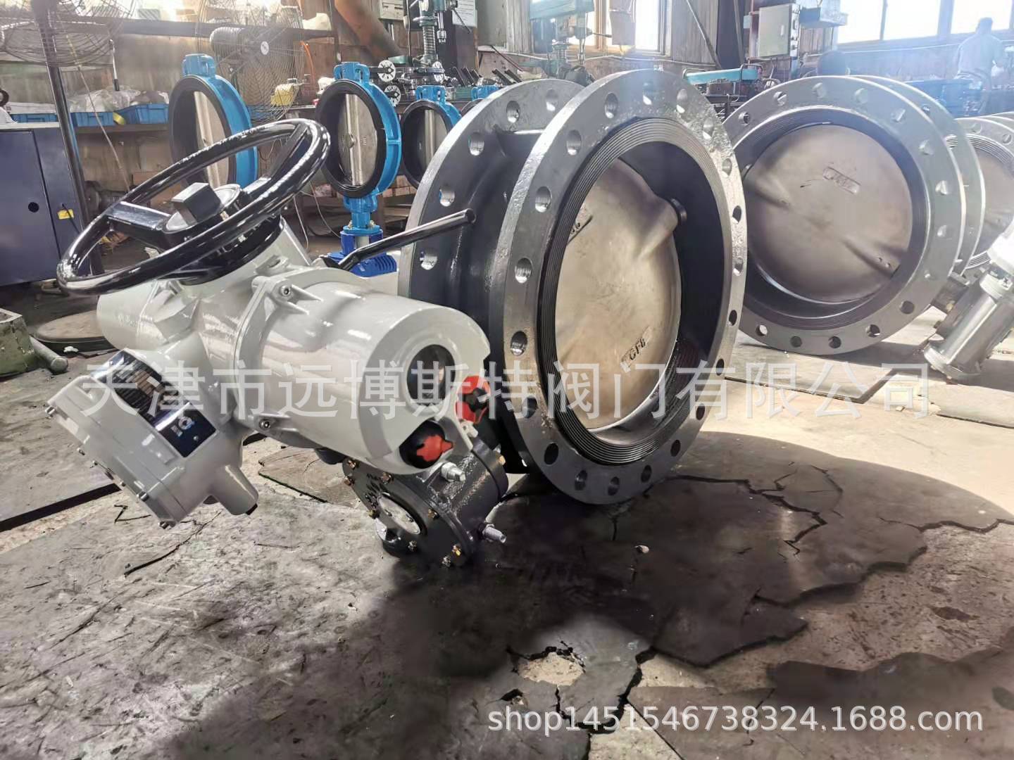 污水处理厂电动法兰蝶阀D941X-10/16气动.大口径铸钢蝶蝶形-阿里巴巴