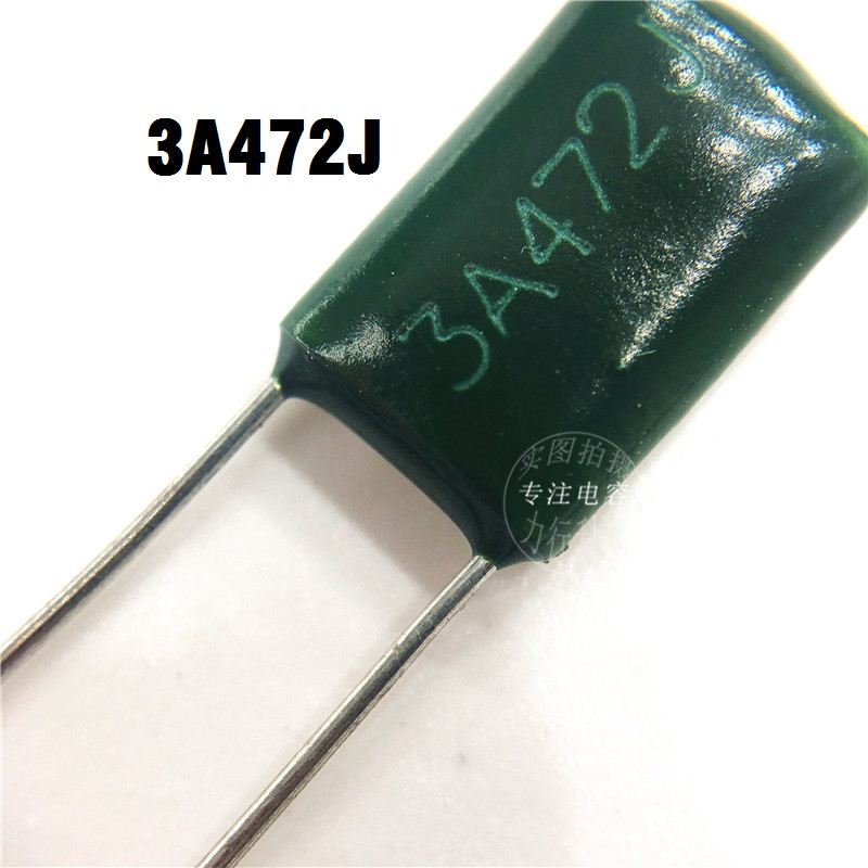 CL11涤纶电容 2J102J 630V 102J 1nF 0.001uF 绿色直插电容器编带-阿里巴巴