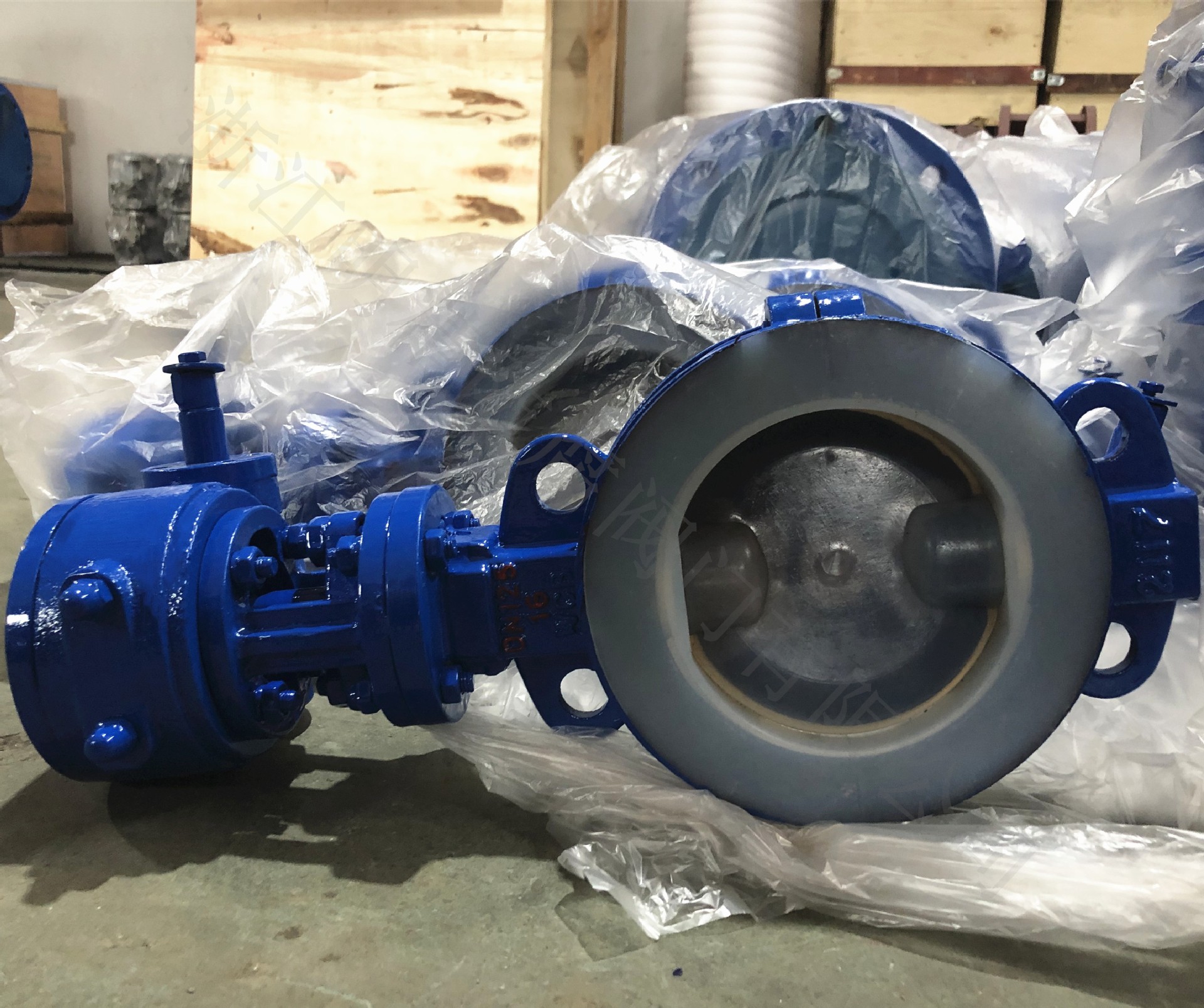 D371F46带支架衬氟对夹式蝶阀 防腐钢衬四氟阀门厂家-阿里巴巴