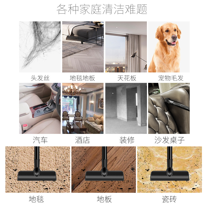 卧式汉生地毯真空吸尘器大功率大吸力家用吸尘器工厂批发海帕-阿里巴巴