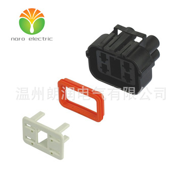 尼龙 4P 汽车防水接插件 DJ7043-6.3-21(344080-1)-阿里巴巴