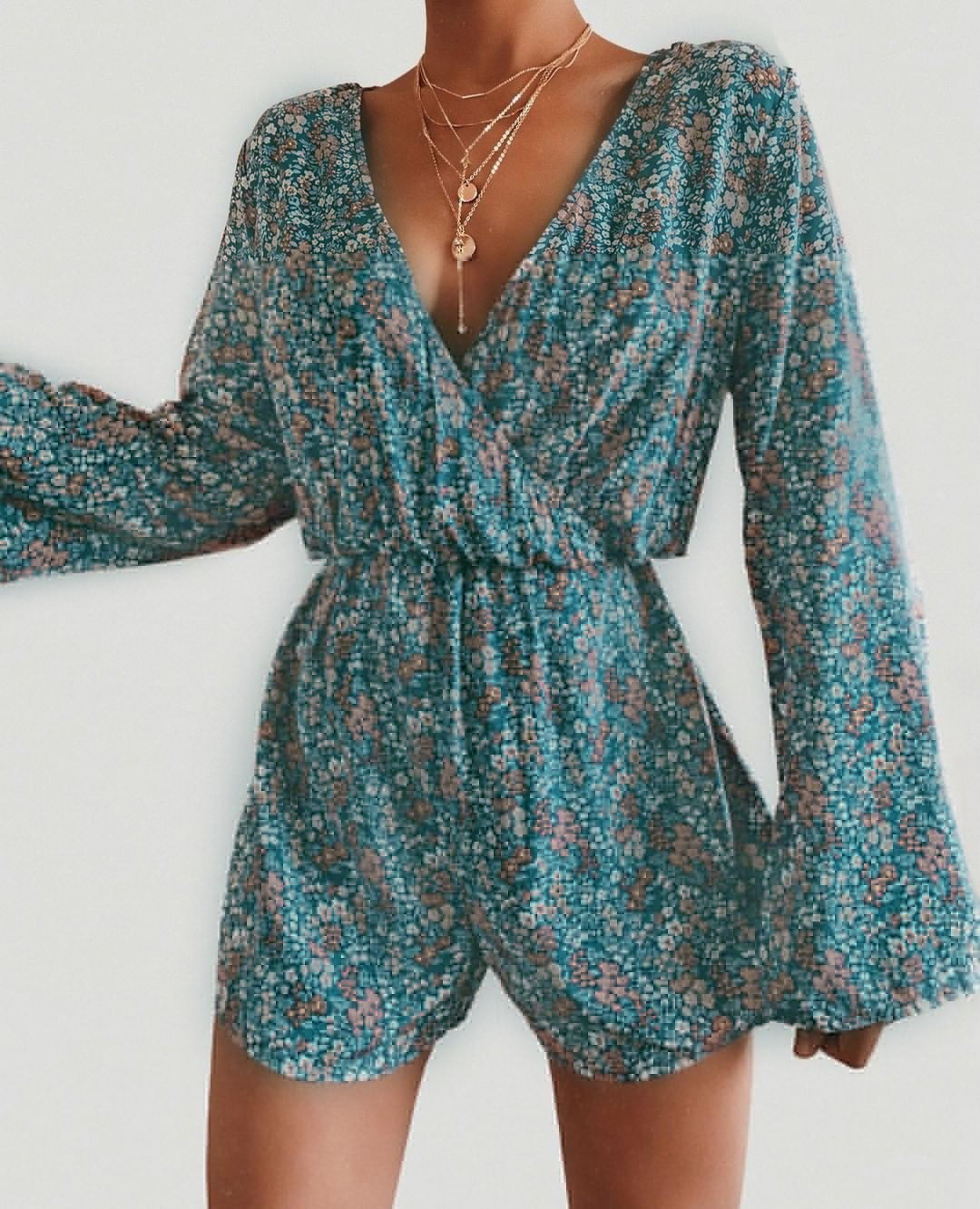 Ld8386 autumn European and American women's clothes Amazon eBay hot ...