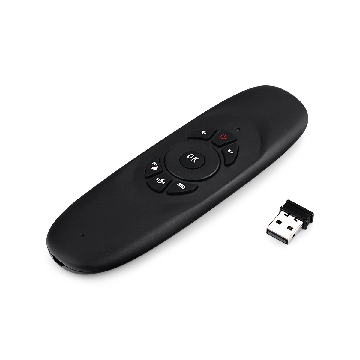 C120 2.4g wireless air fly mouse 空中飞鼠键盘鼠标带陀螺仪-阿里巴巴