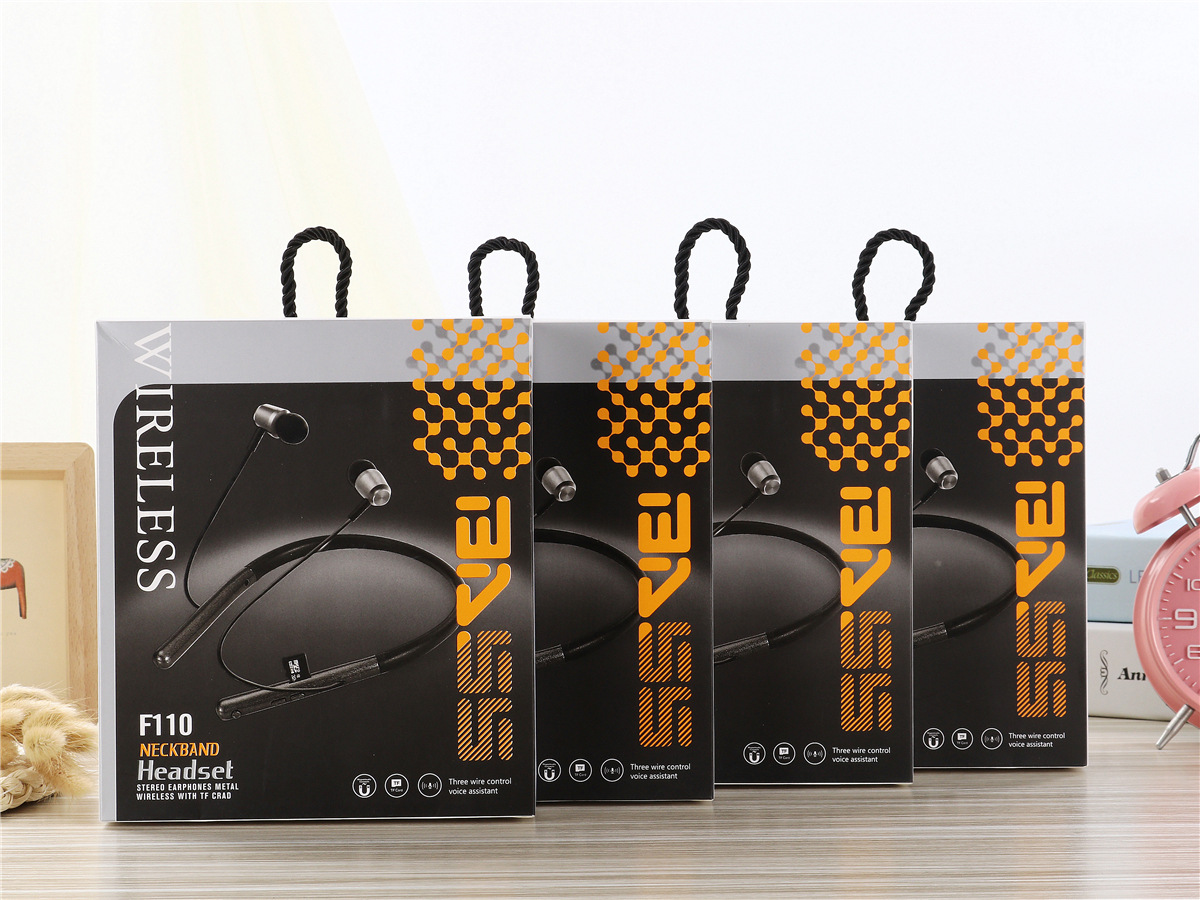 蓝牙耳机5.0工厂家直销新款金属磁吸颈挂式挂脖运动手机蓝牙耳机-阿里巴巴