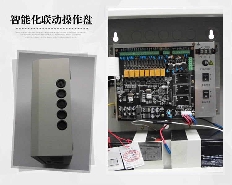 泰和安小型集中性火灾报警控制器 TX3000A消防联动控制器主机-阿里巴巴