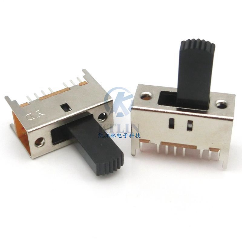 拨动开关SS SK-43D01 柄G15立式双排三档 滑动开关 音频 电源开关-阿里巴巴