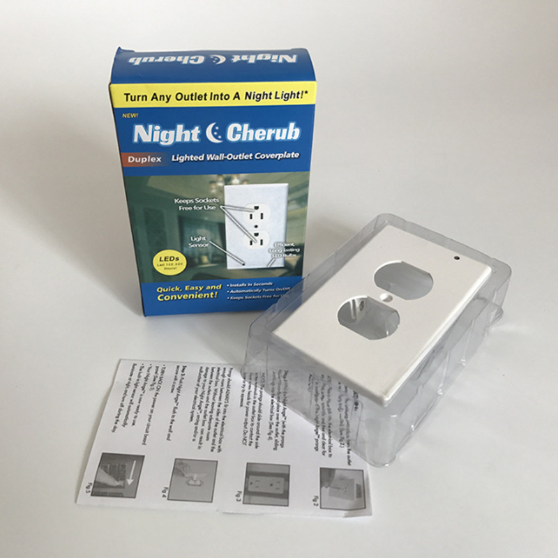 现货新款TV产品Night Angel小夜灯 开关灯 插座小夜灯 LED感应灯-阿里巴巴