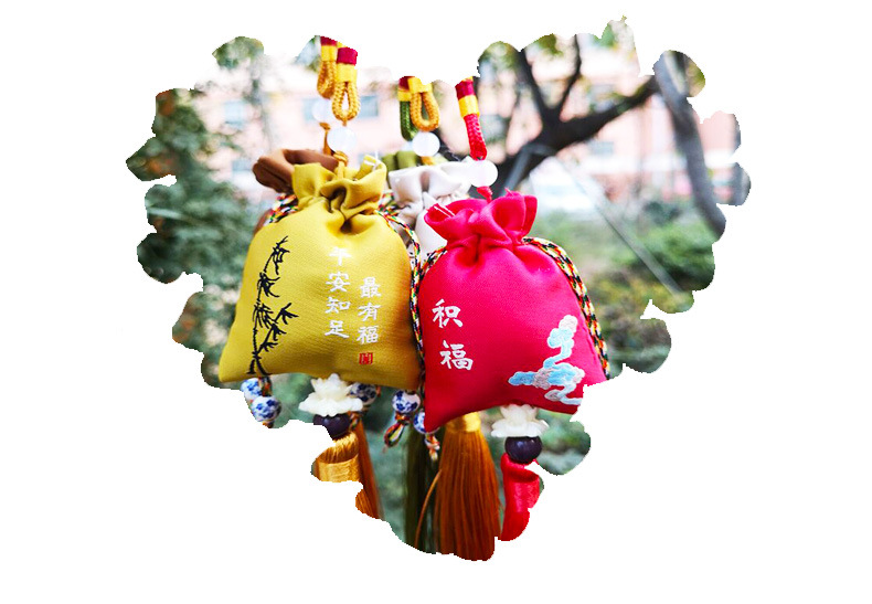 端午节古风六色随身香包香囊空袋锦囊积福手工艾叶香料荷包袋福袋-阿里巴巴