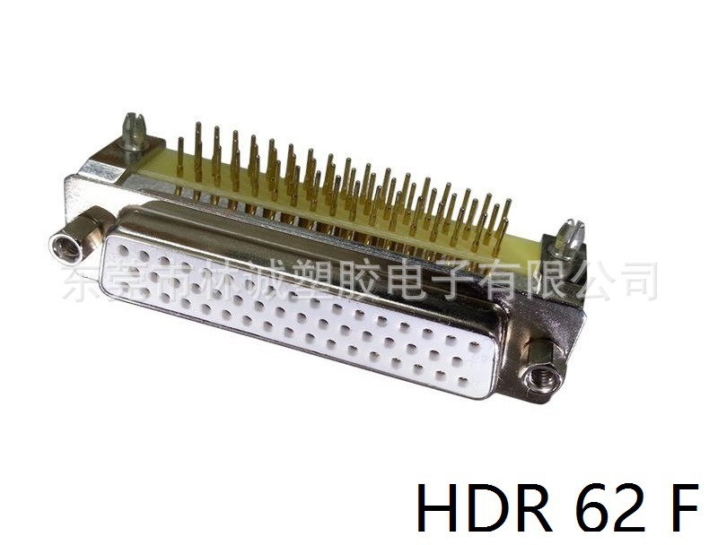 HD.D-SUB 62P母头车针90度弯插,HDR车针62P母头,HDR62P,Lineconn-阿里巴巴