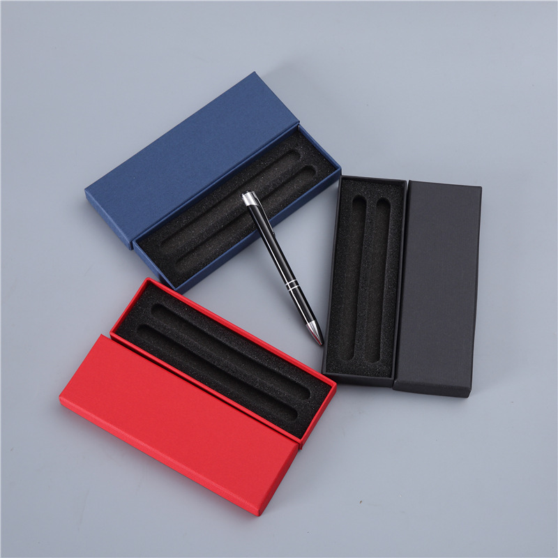 两支装笔盒高档礼盒 创意两只笔包装盒彩盒礼品盒纸质笔盒子-阿里巴巴