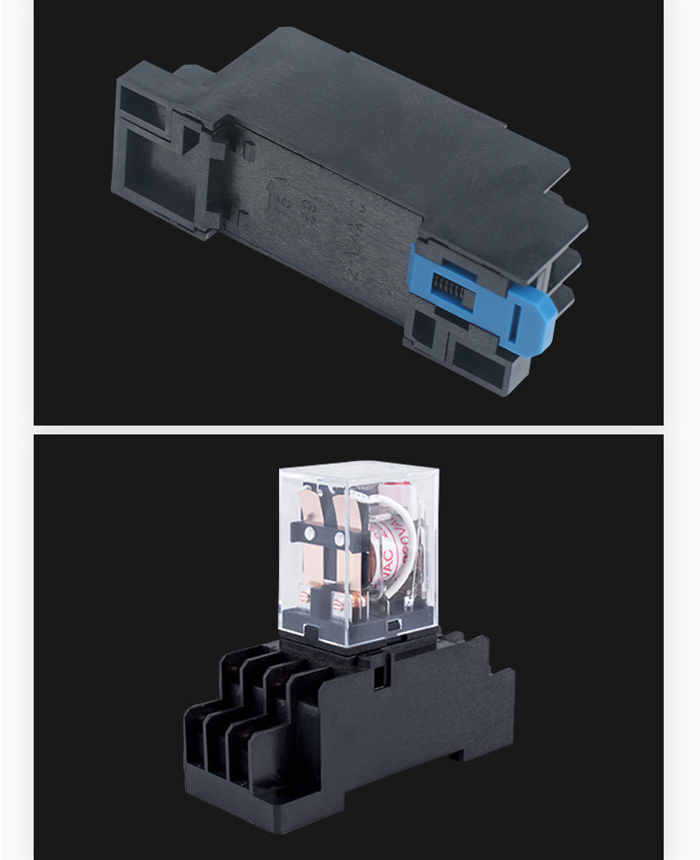 正泰继电器底座CZY08A-02 8脚 HH52P JQX/JZX 2Z 专用-阿里巴巴