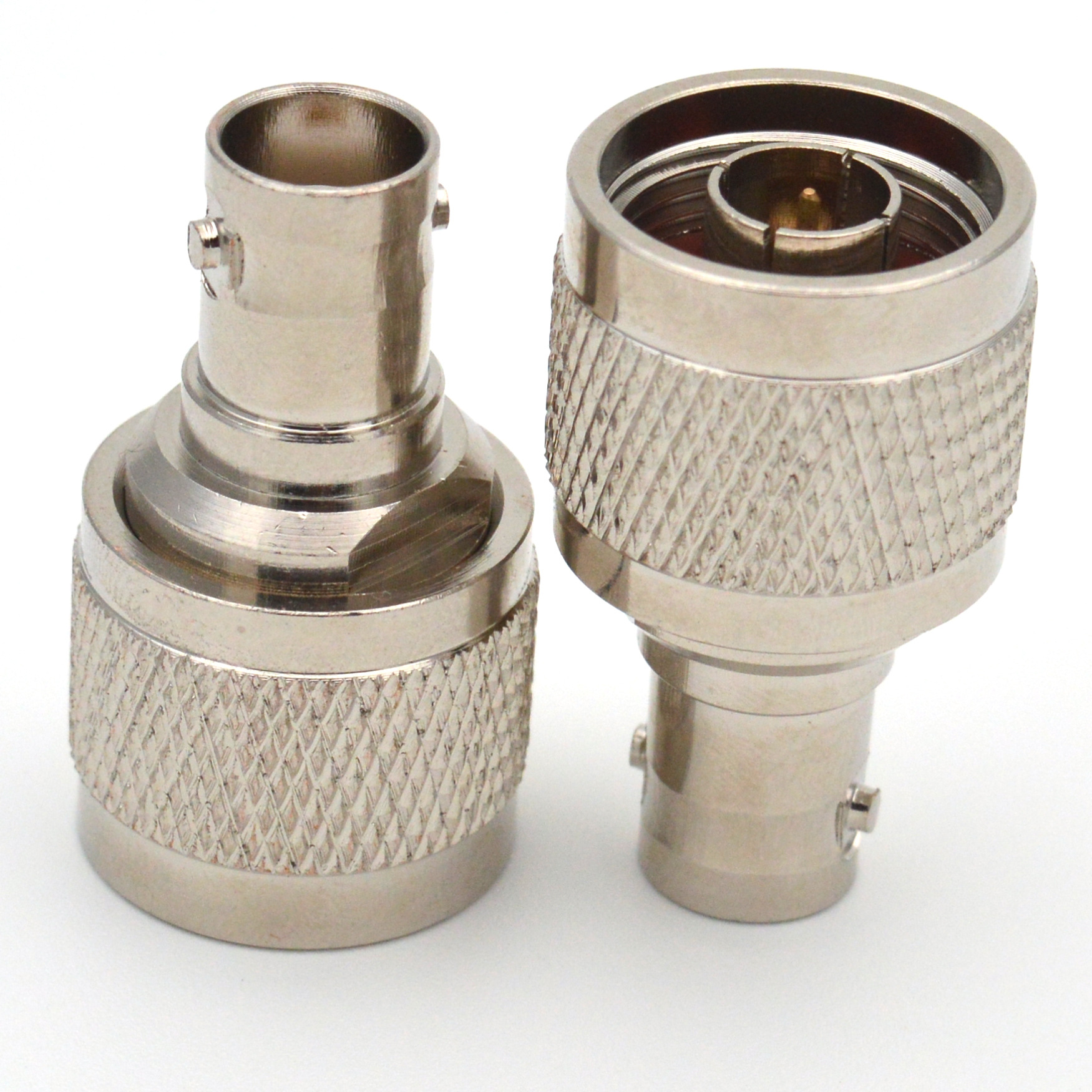 N/BNC-JK射频同轴连接器 N公转BNC母连接器 射频头75Ω 欧姆 细针-阿里巴巴