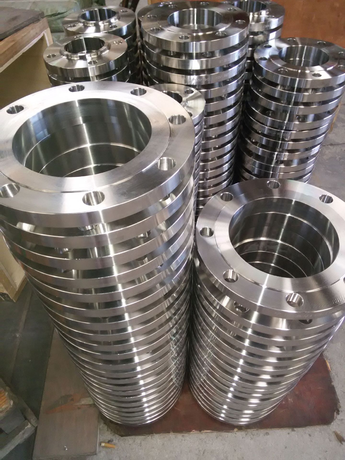 金盛法兰ASME B16.5美标法兰盘不锈钢SO带颈平焊150磅316L材质-阿里巴巴