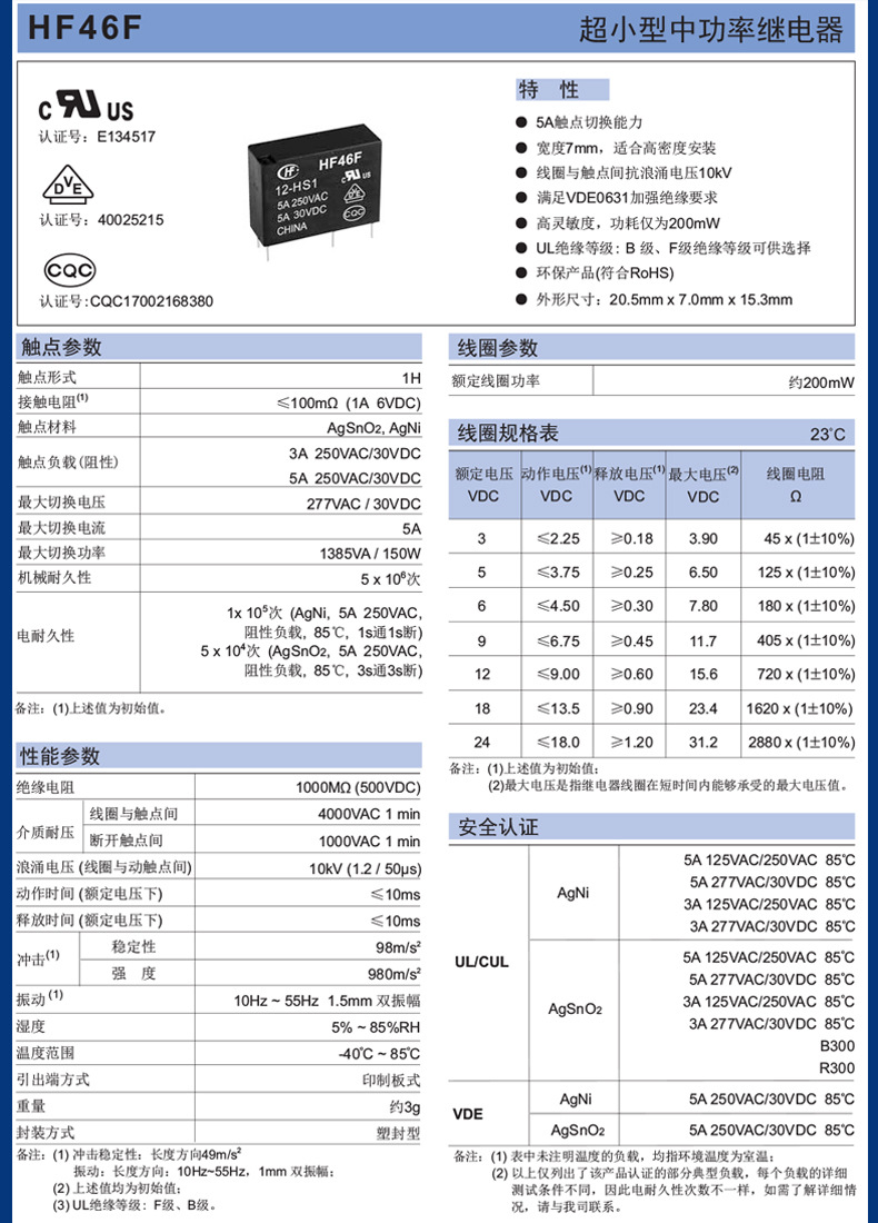 HF46F-24-HS1 24V一组常开直插4脚功率继电器5V-12V-24V 原装现货-阿里巴巴