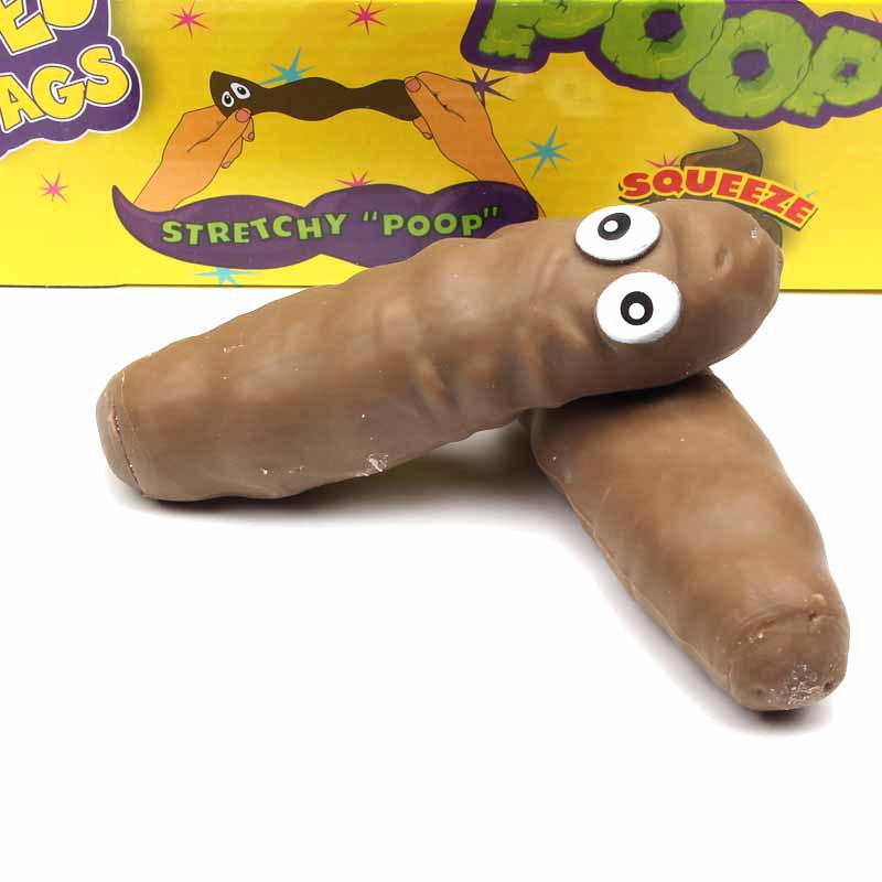 创意整人仿真整蛊解压彩色大便玩具TPR发泄沙包拉伸便便poop toy-阿里巴巴