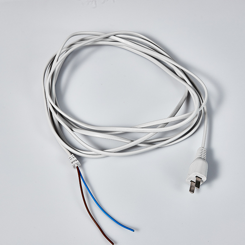 220电源线1.8米电源线带插头53RVV 300\\/500V 2X0.75平方-阿里巴巴