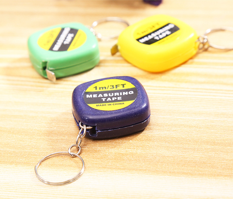 厂家供应迷你小卷尺1米小钢尺便携拉尺1m礼品尺塑料尺工厂家-阿里巴巴