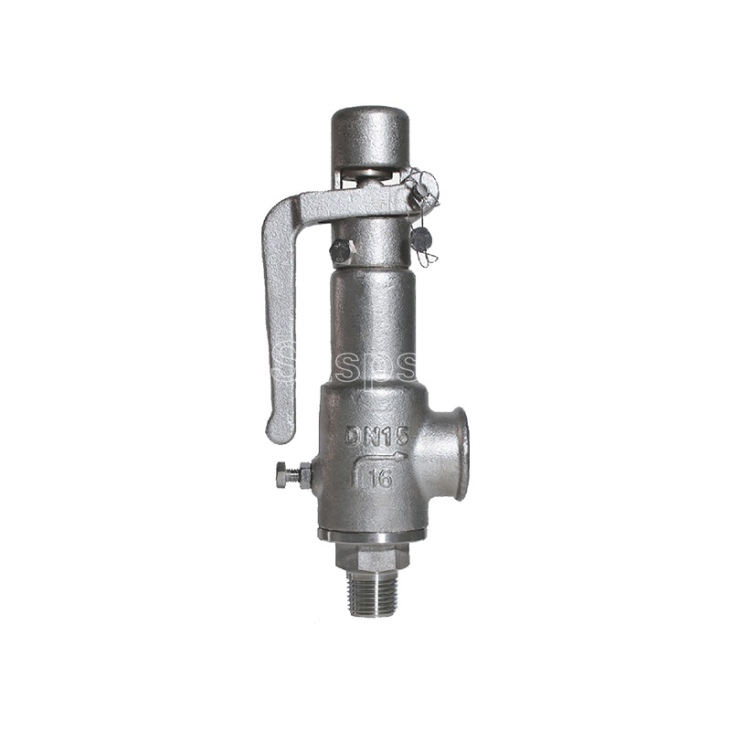 外螺纹弹簧式安全阀A28W-16P手启不锈钢安全阀 中国永一阀门-阿里巴巴